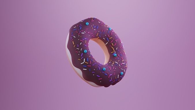 Free Donut free 3D model animated | CGTrader