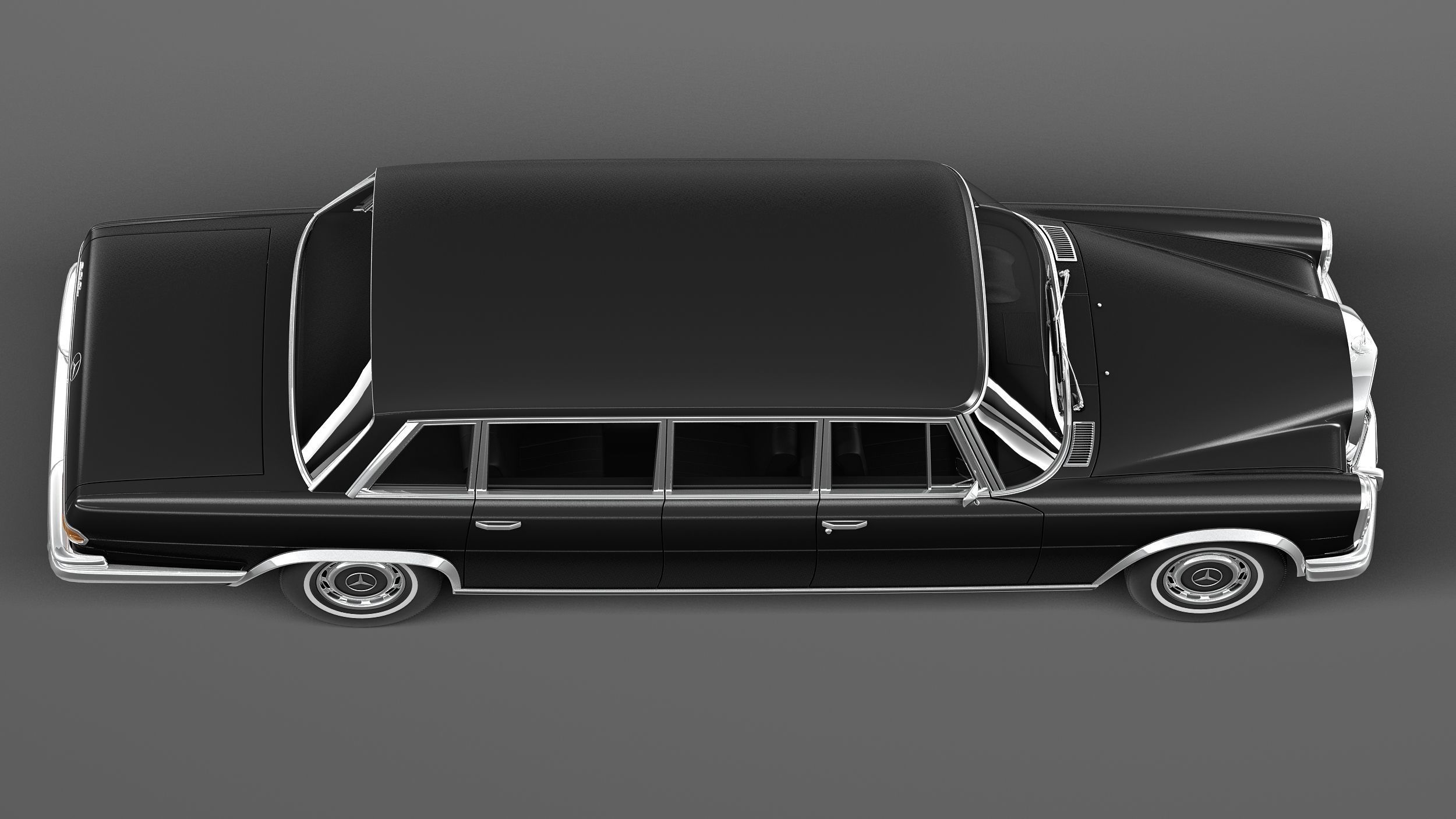 Mercedes-Benz 600 w100 Pullman 1963-1981 3D model | CGTrader