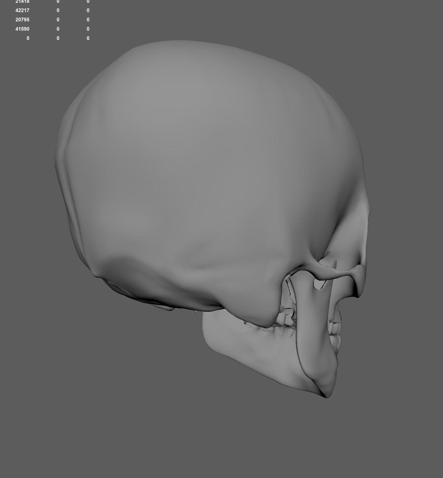 Scull 3D model 3D printable | CGTrader