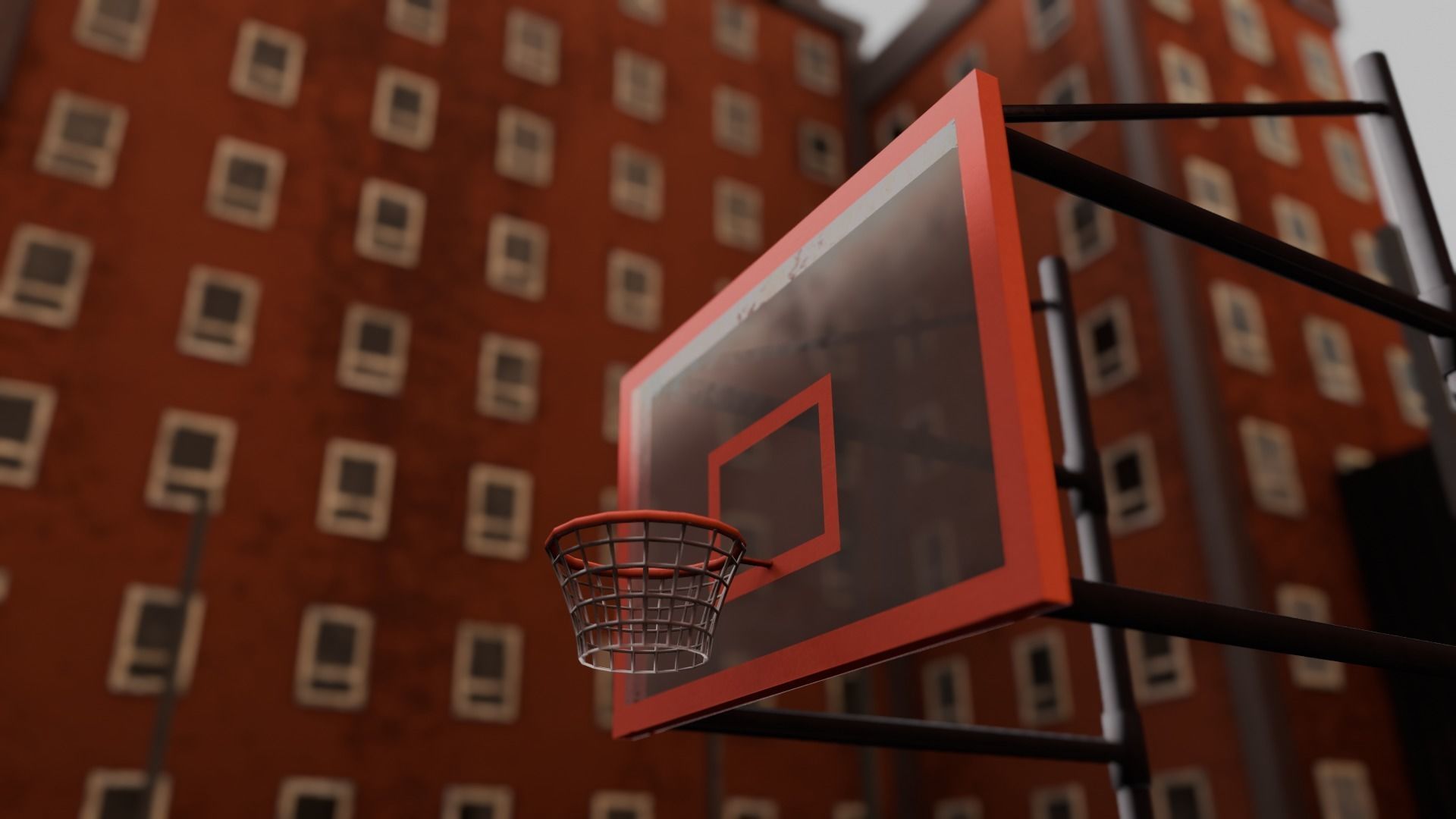 VR Basketball Court free VR / AR / low-poly 3D model | CGTrader