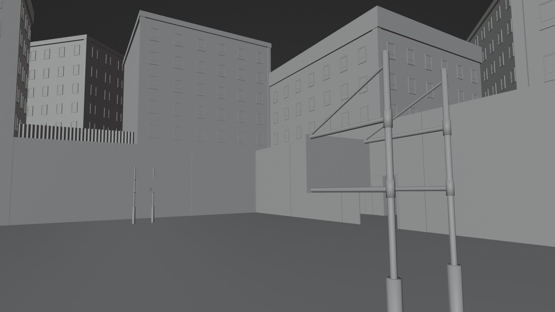 VR Basketball Court free VR / AR / low-poly 3D model | CGTrader