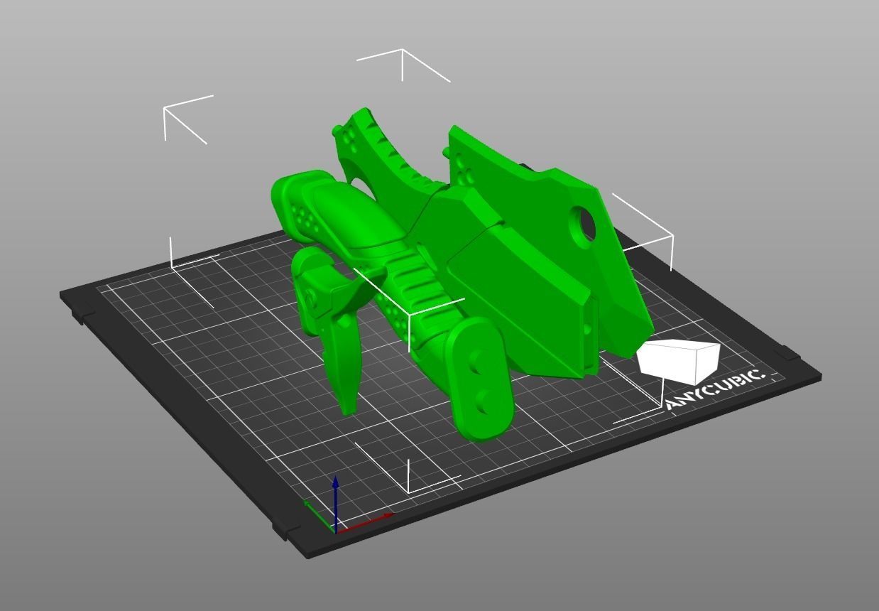Cyberpunk Machete 3D STL 3D model 3D printable | CGTrader