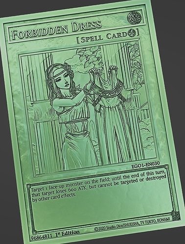 forbidden dress - yugioh free 3D model 3D printable | CGTrader