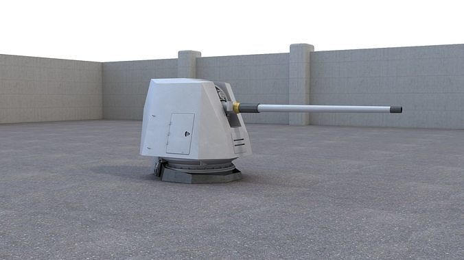 MK 45 Mod 4 3D model | CGTrader