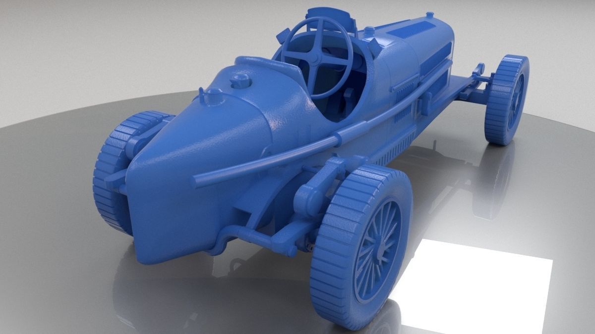 Alfa Romeo P3 printable Scale 1-43 3D model 3D printable | CGTrader