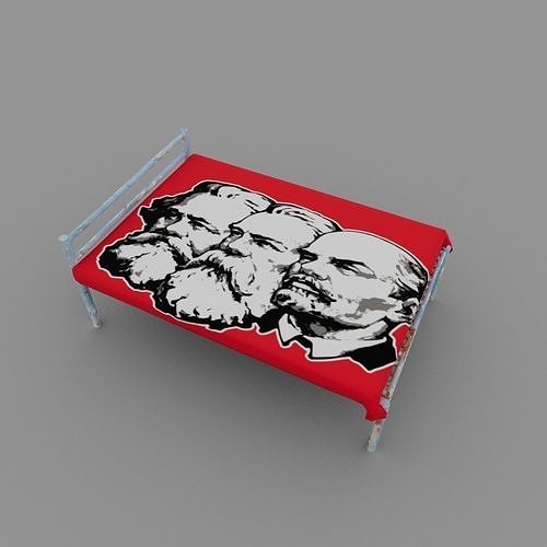 3D model Communist bed VR / AR / low-poly | CGTrader