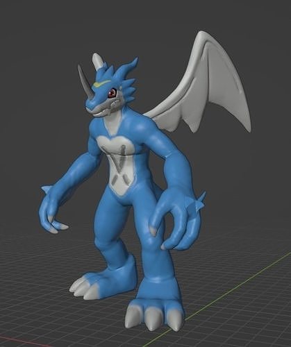 exveemon 3D model 3D printable | CGTrader