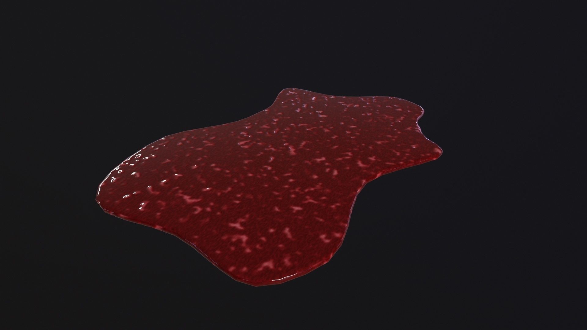 3D model Blood Splatter VR / AR / low-poly | CGTrader