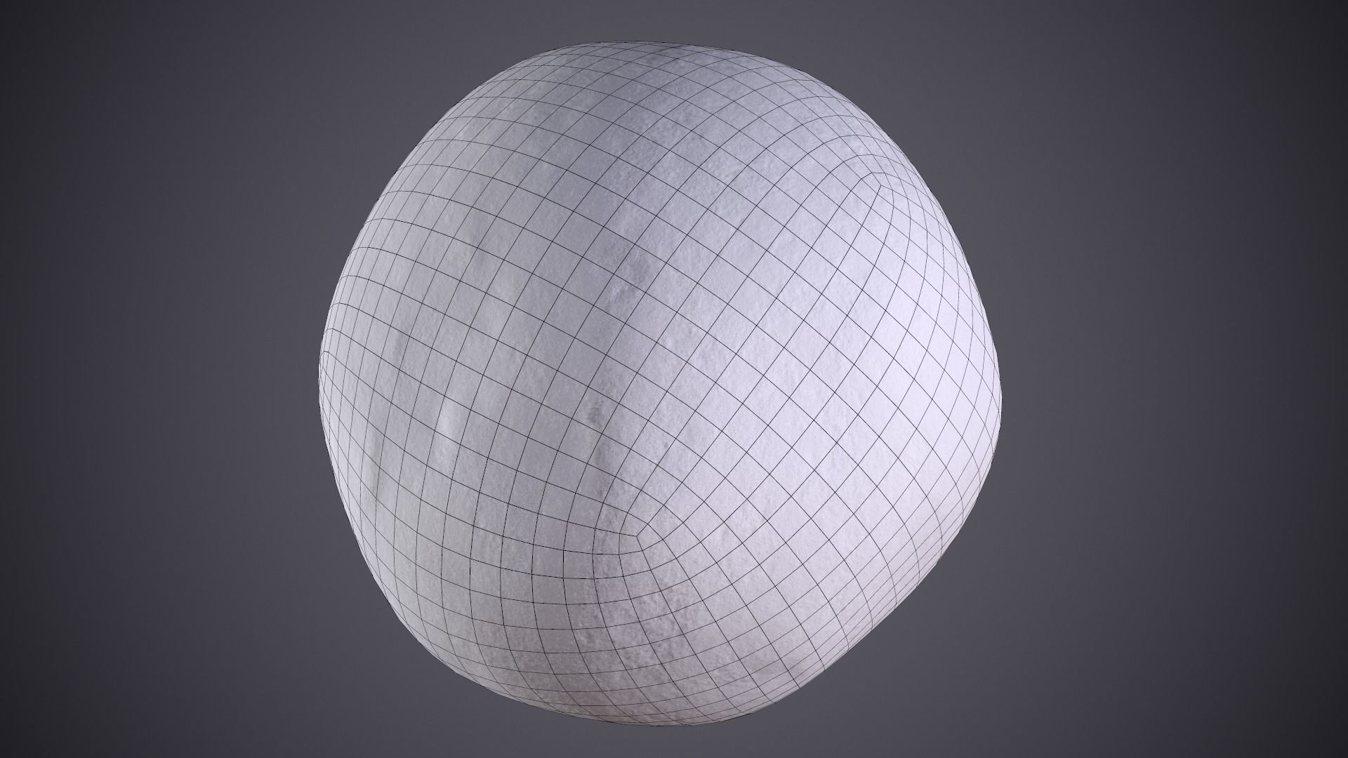 3D model Snowball VR / AR / low-poly | CGTrader