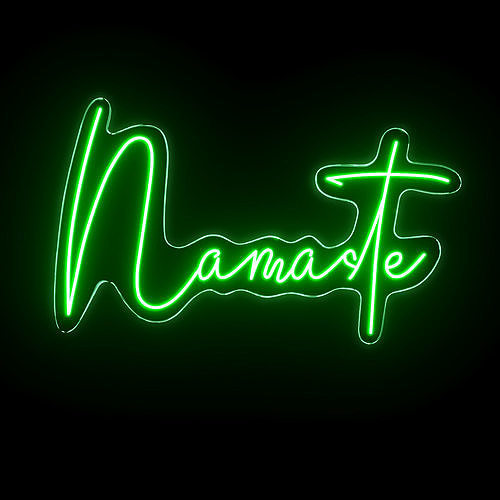Namaste Neon Sign 3D model | CGTrader