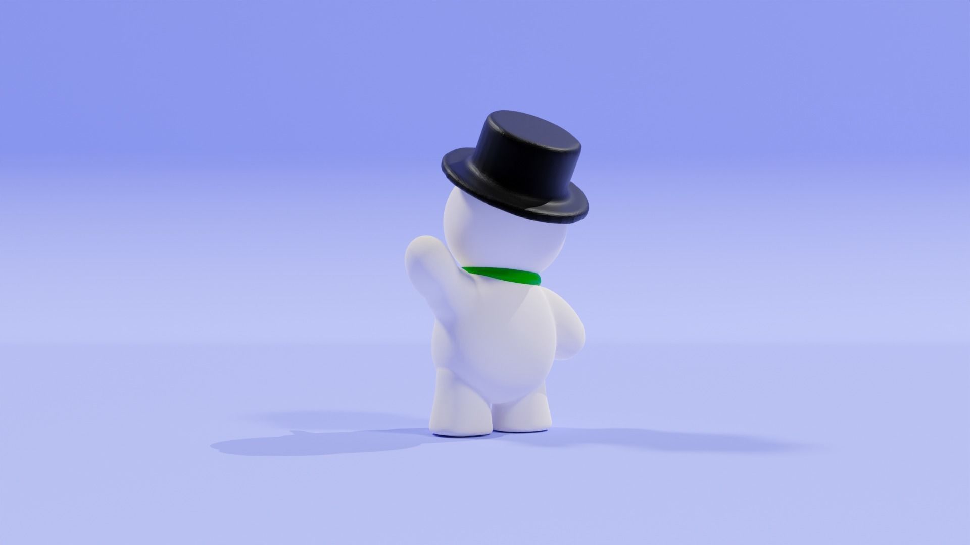 The Snowman from Knick Knack from Disney studios 3D model 3D printable ...