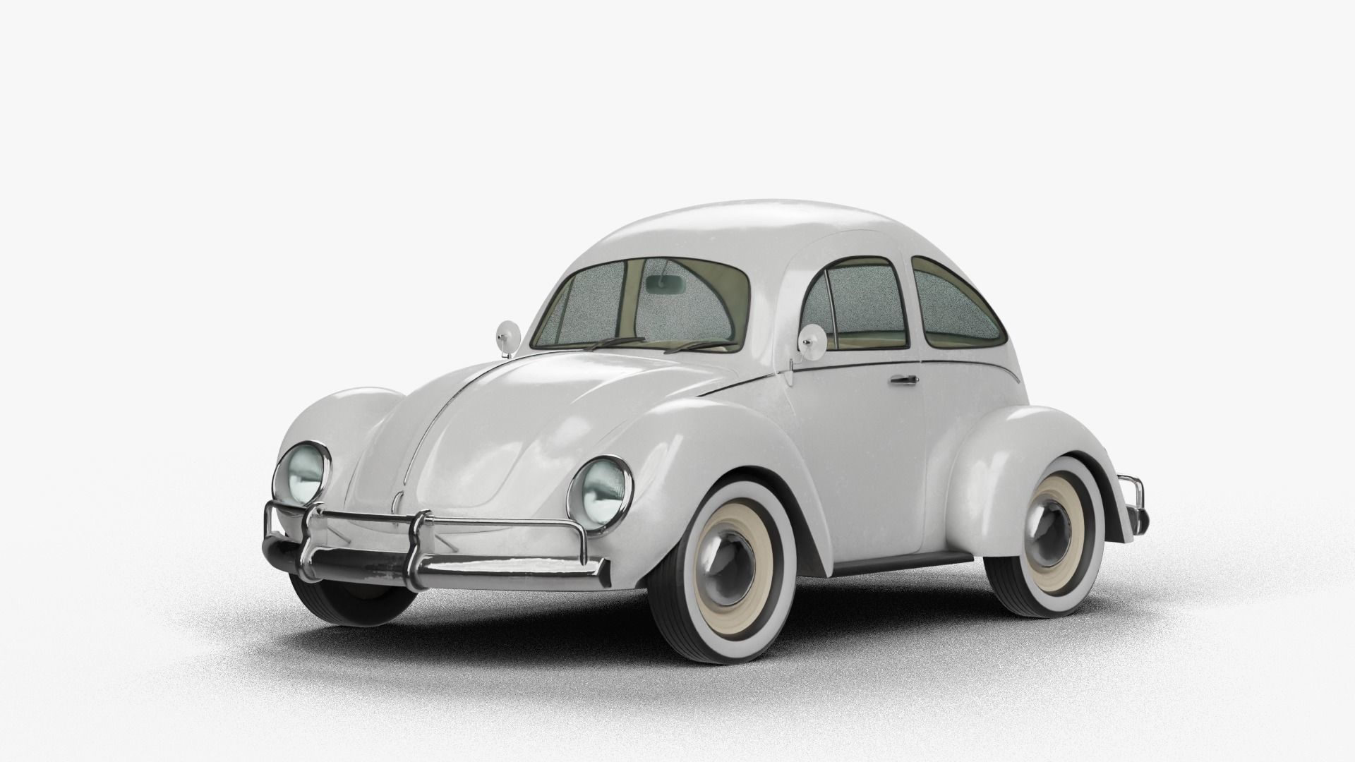 3D model CARTOON CAR 001 VR / AR / low-poly | CGTrader