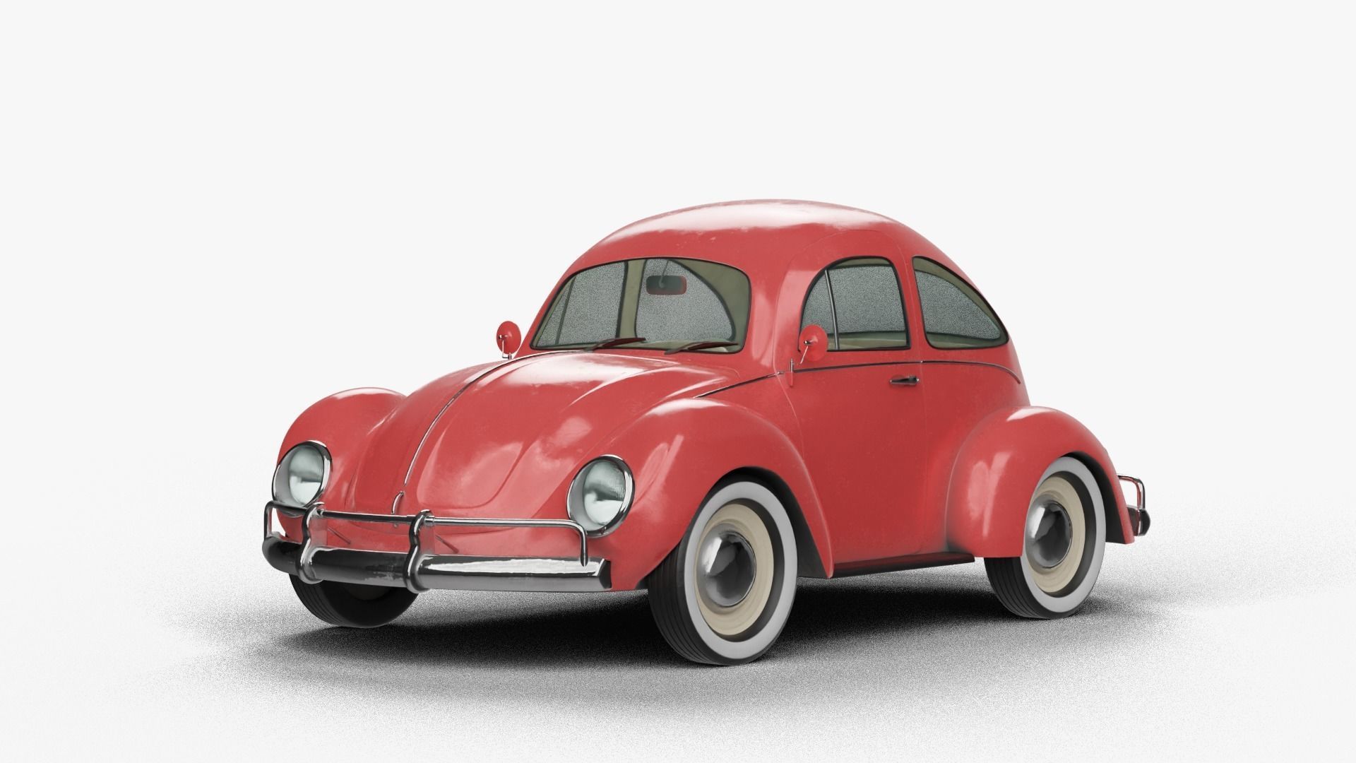 3D model CARTOON CAR 001 VR / AR / low-poly | CGTrader