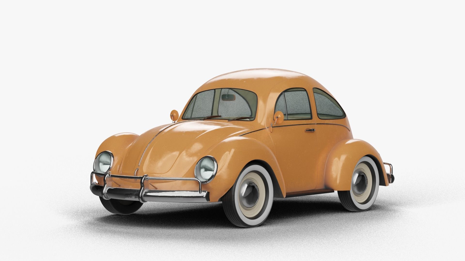 3D model CARTOON CAR 001 VR / AR / low-poly | CGTrader