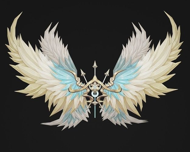 Arcangel Wing free VR / AR / low-poly 3D model animated rigged | CGTrader