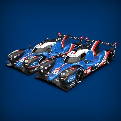 3D model Alpine A480 LMP1 VR / AR / low-poly | CGTrader
