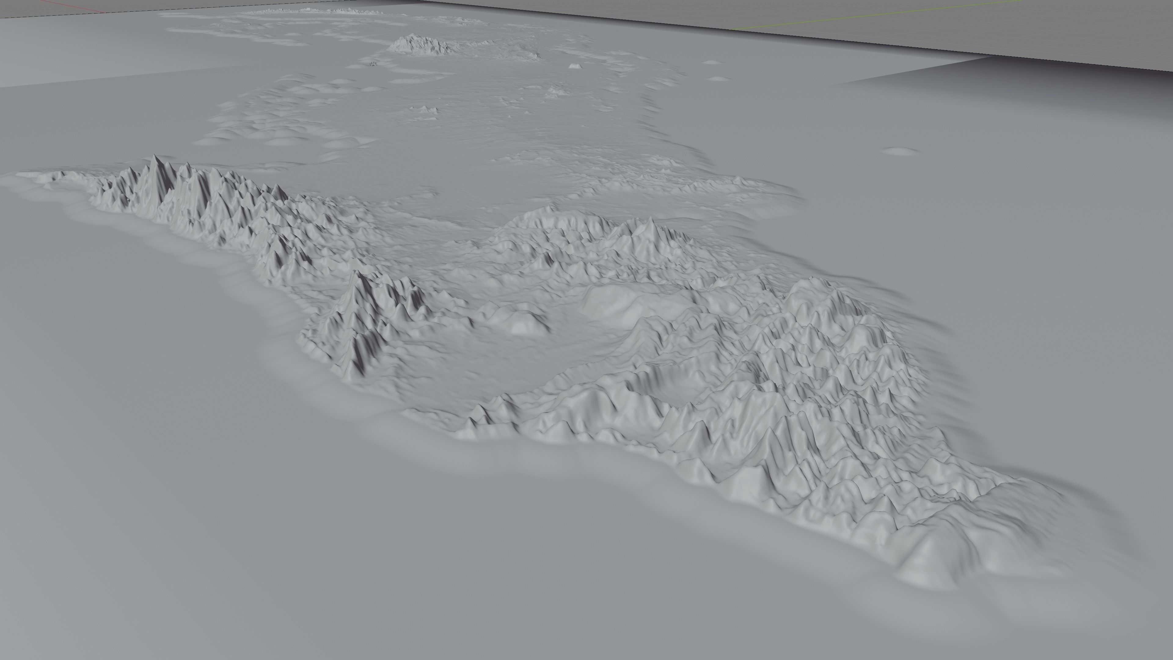 Cuba island full 3d model terrain 3D model | CGTrader