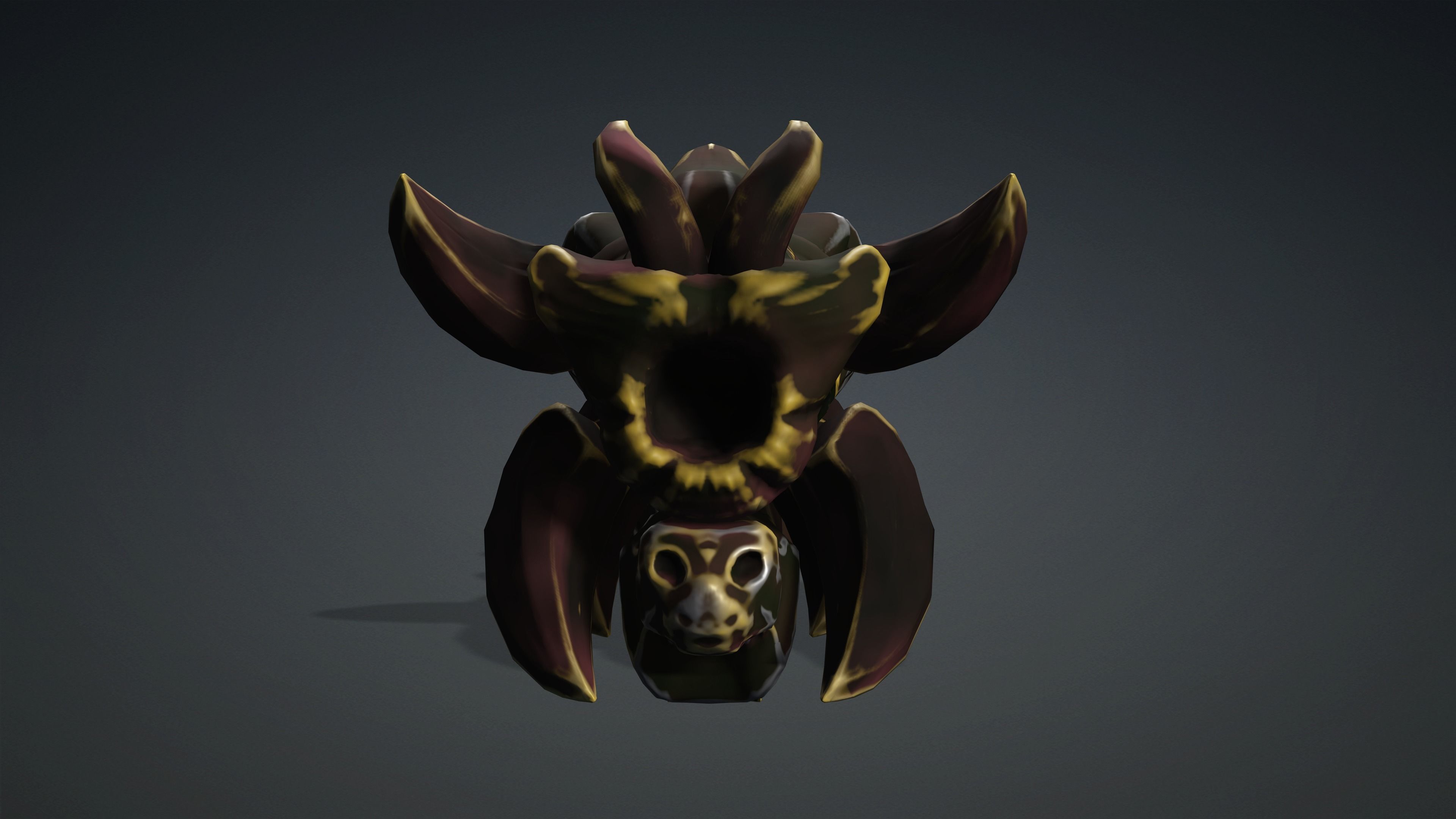 3D model Squid Monster Gun VR / AR / low-poly | CGTrader