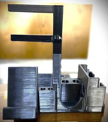 Multi-Functional Office Desk Set Organizer with 12 Compartments 3D ...