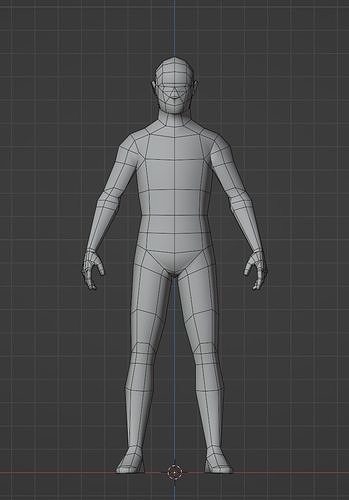 3D model Low Poly Man Rigged Uv Unwrapped VR / AR / low-poly | CGTrader