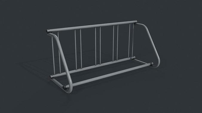 3D model Bike Rack 9 PBR Game Ready VR / AR / low-poly | CGTrader