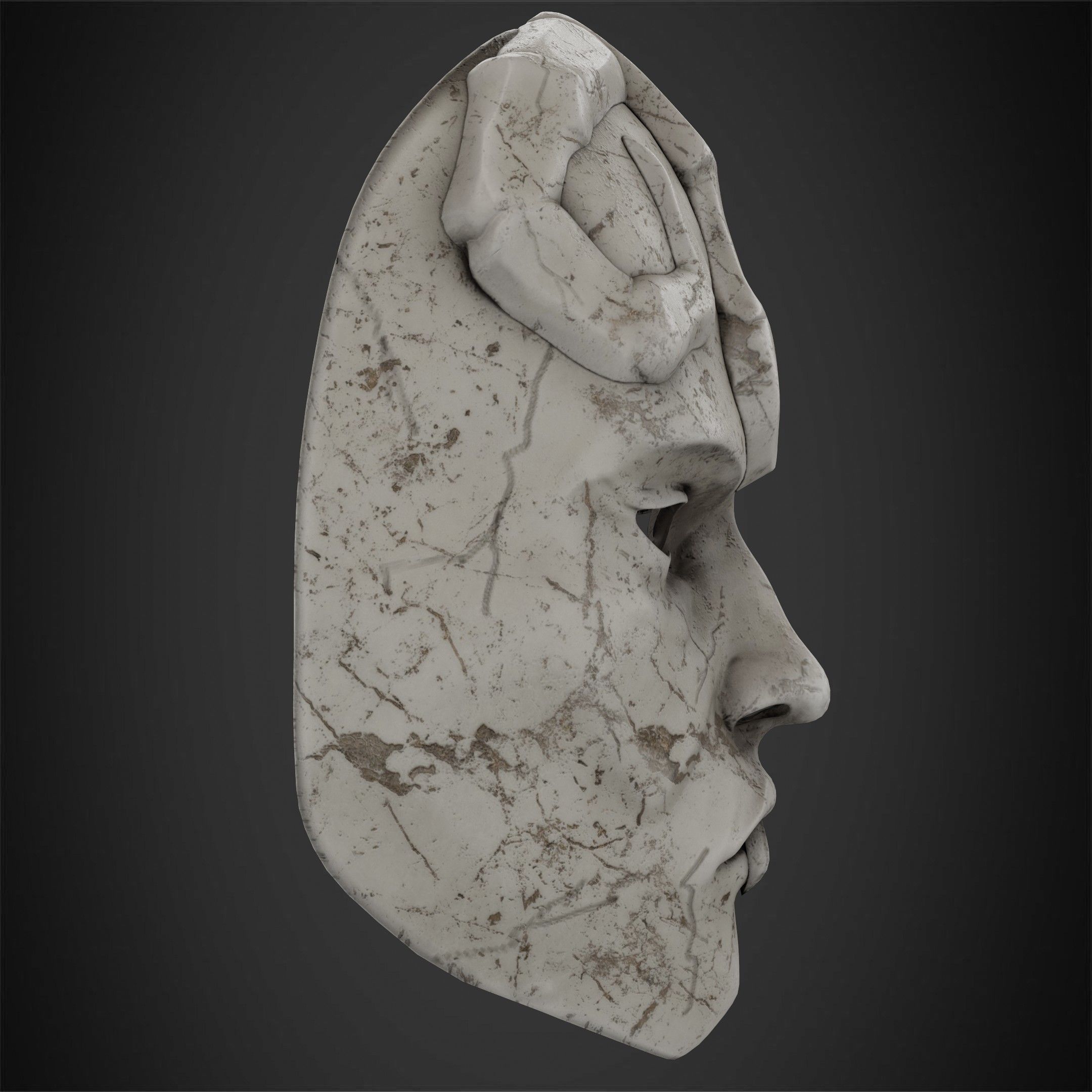 JoJo Vampire Stone Mask for Cosplay 3D model 3D printable | CGTrader