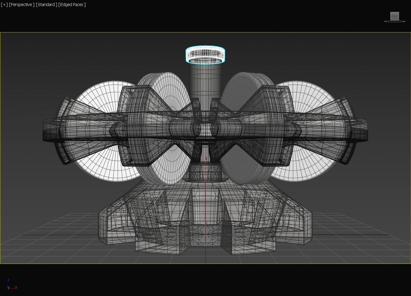 LArendsian Centripetal Supra Gyro - Concept 3D model 3D printable ...