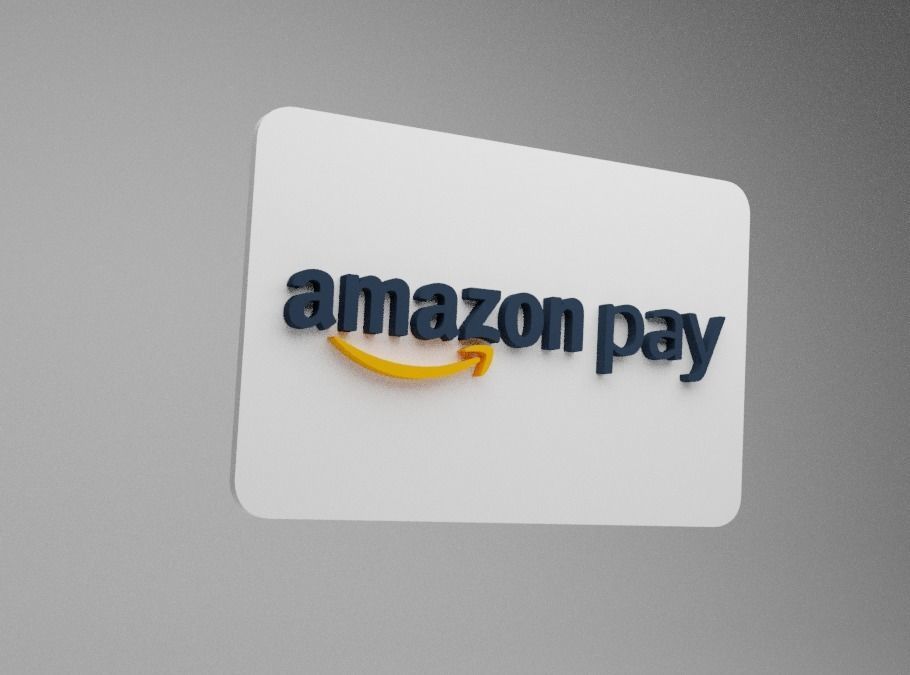 Amazon Pay Icon 3D model | CGTrader