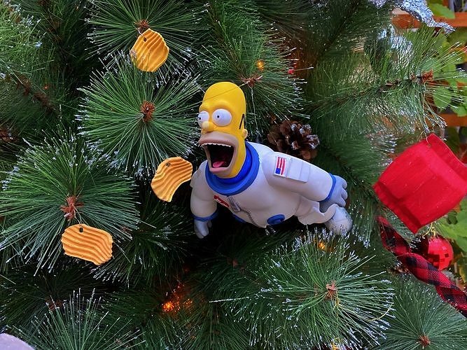 HOMER SIMPSON ASTRONAUT 3D model 3D printable | CGTrader