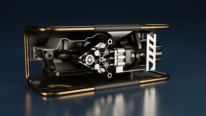 3D model Sci-Fi Power Generator - box1 VR / AR / low-poly | CGTrader