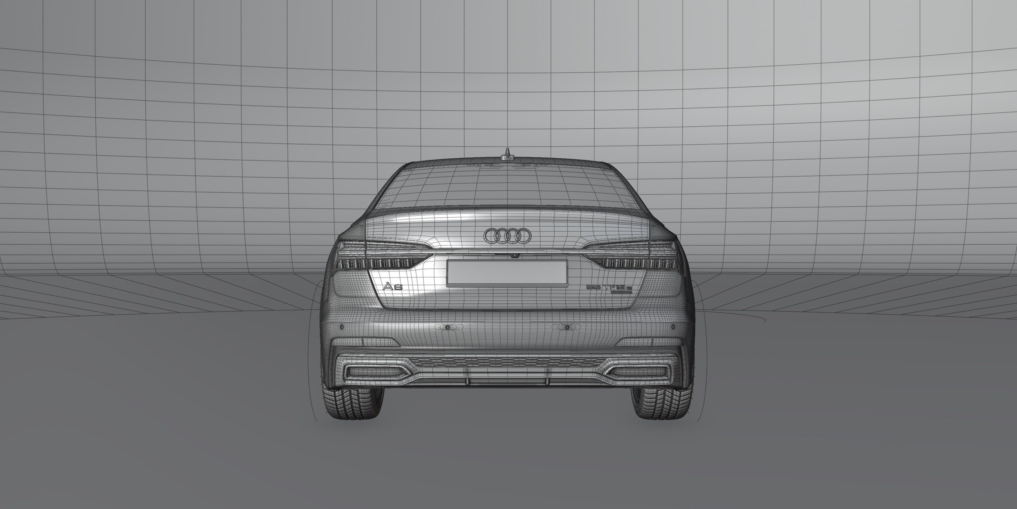 Audi A6 2020-2022 3d model fully detailed High poly HQ interior 3D ...