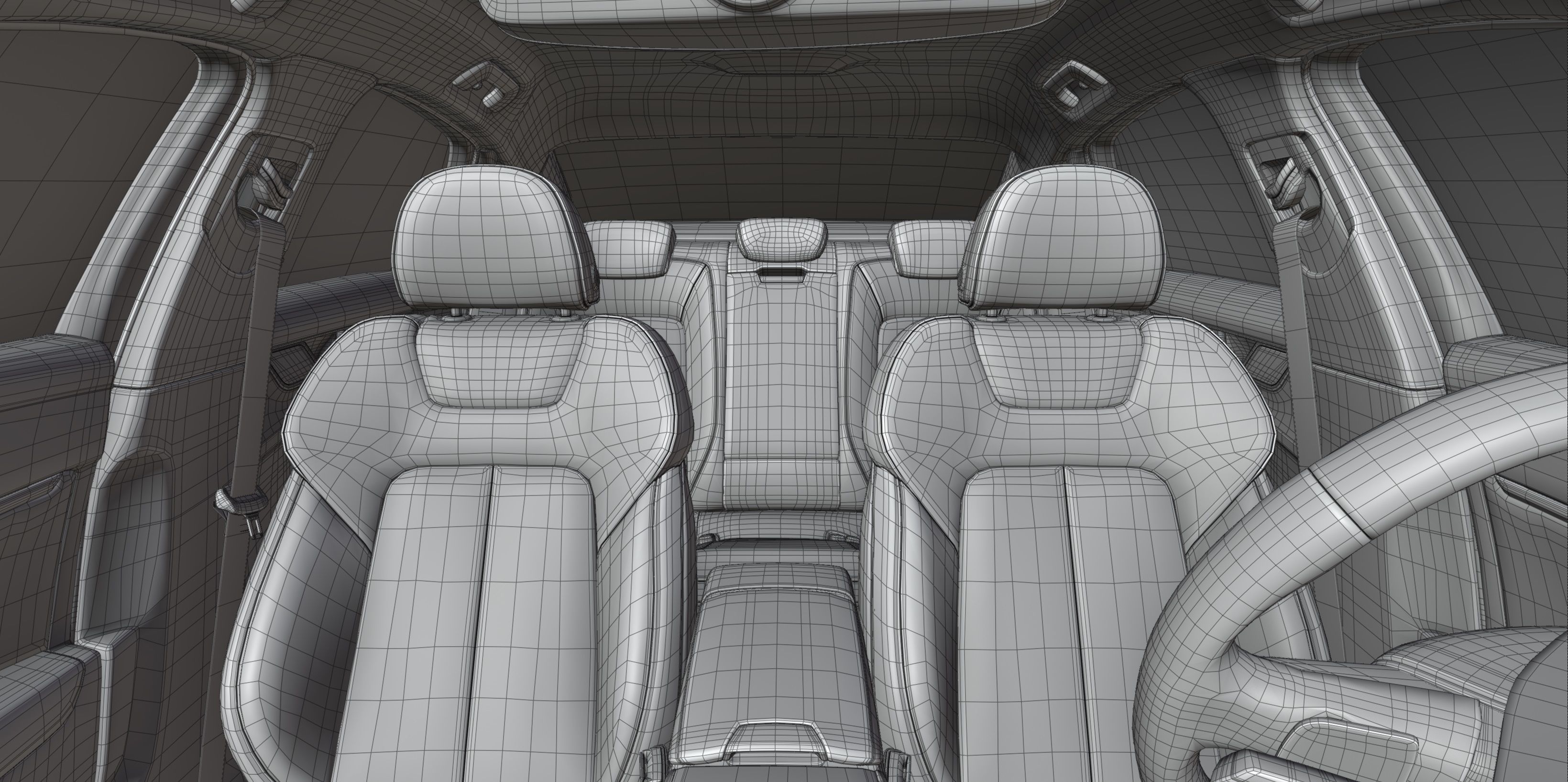 Audi A6 2020-2022 3d model fully detailed High poly HQ interior 3D ...
