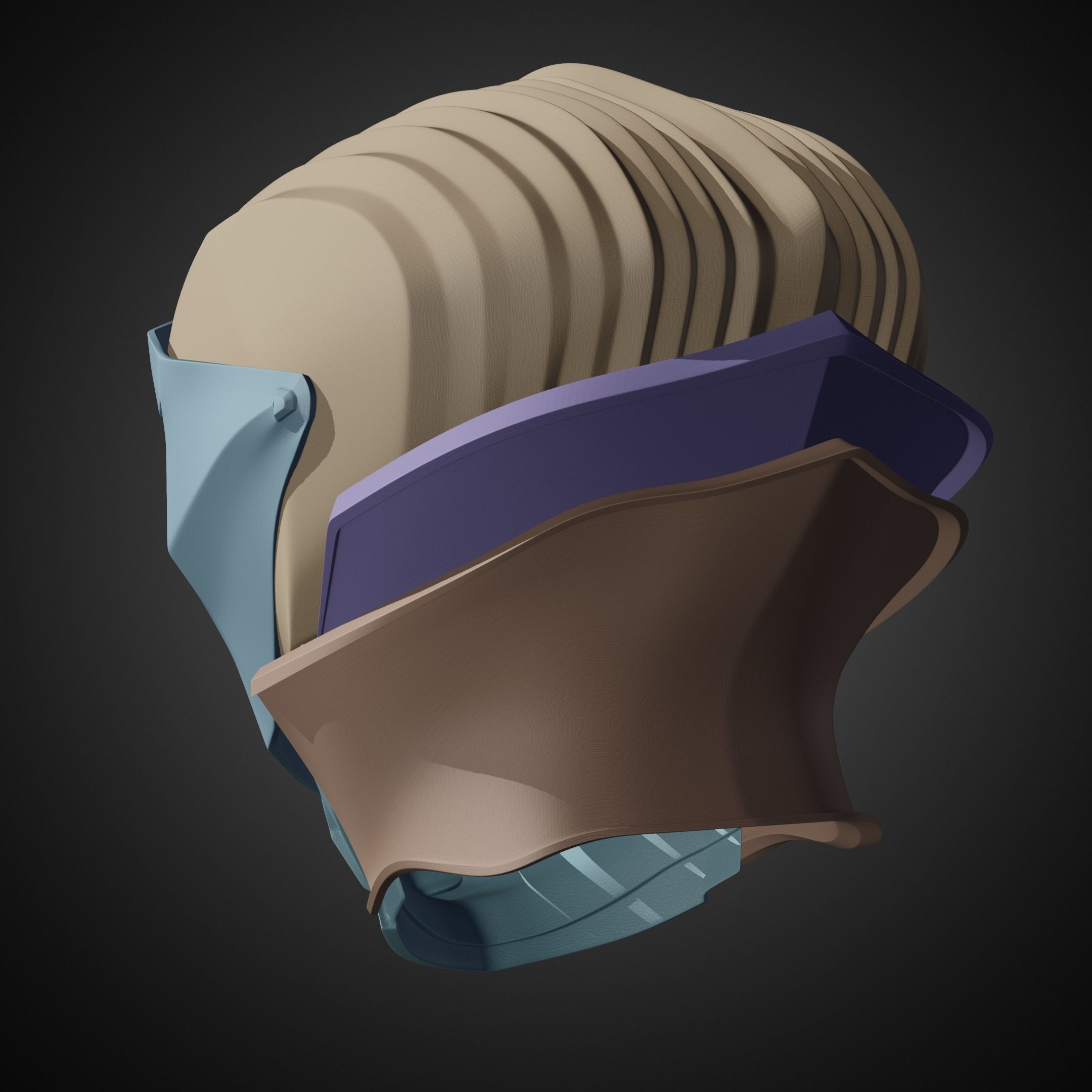 Star Wars Marrok Helmet for Cosplay 3D model 3D printable | CGTrader