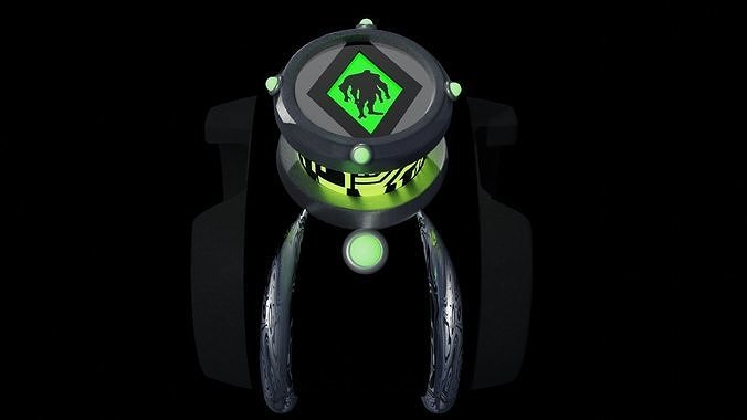 The Omnitrix - animated free 3D model animated rigged | CGTrader