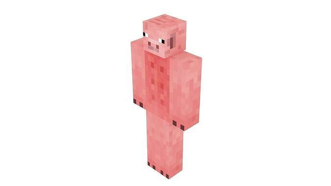3D model Minecraft Pigman VR / AR / low-poly | CGTrader