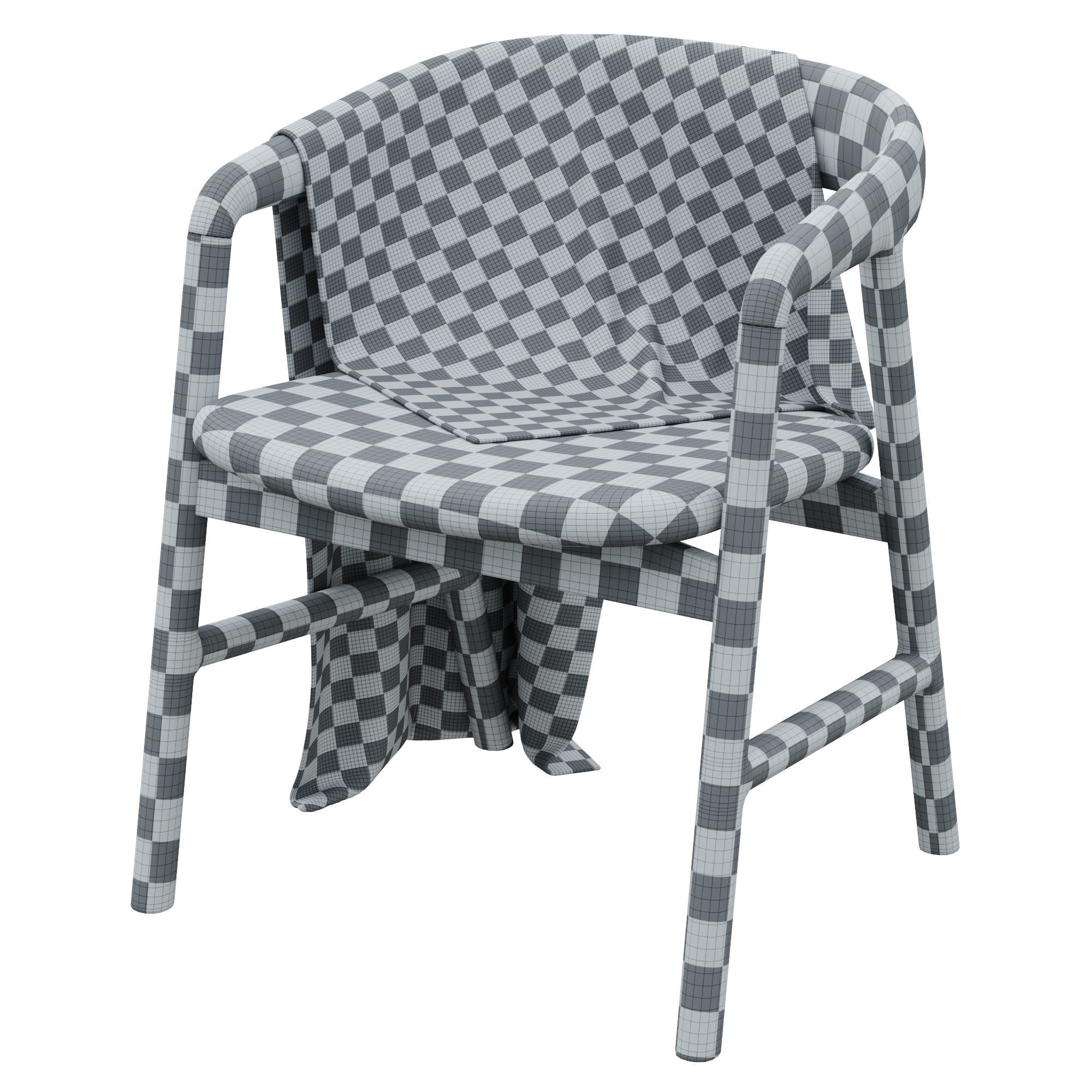 Kawajun Camlina Chair 3D model | CGTrader