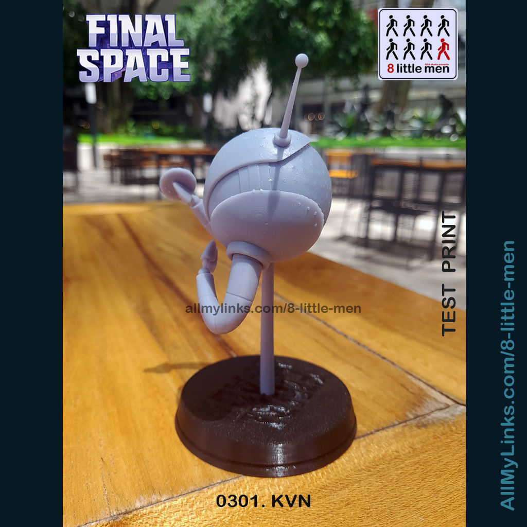 0301 KVN from Final Space 3D model 3D printable | CGTrader