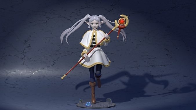 Frieren beyond journeys end 3D model 3D printable | CGTrader
