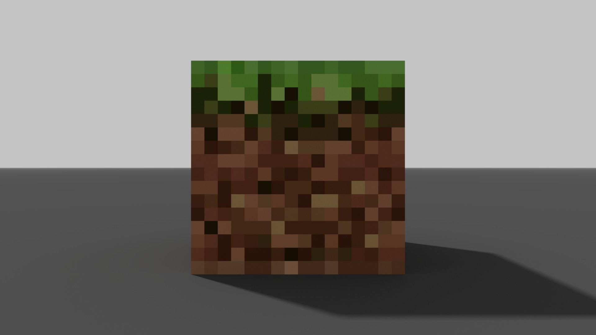 3D model MineCraft grass block 3D model VR / AR / low-poly | CGTrader