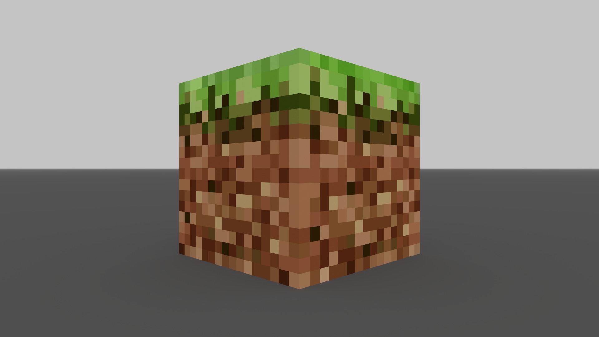 3D model MineCraft grass block 3D model VR / AR / low-poly | CGTrader