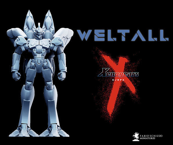 Weltall from Xenogears 3D model 3D printable | CGTrader