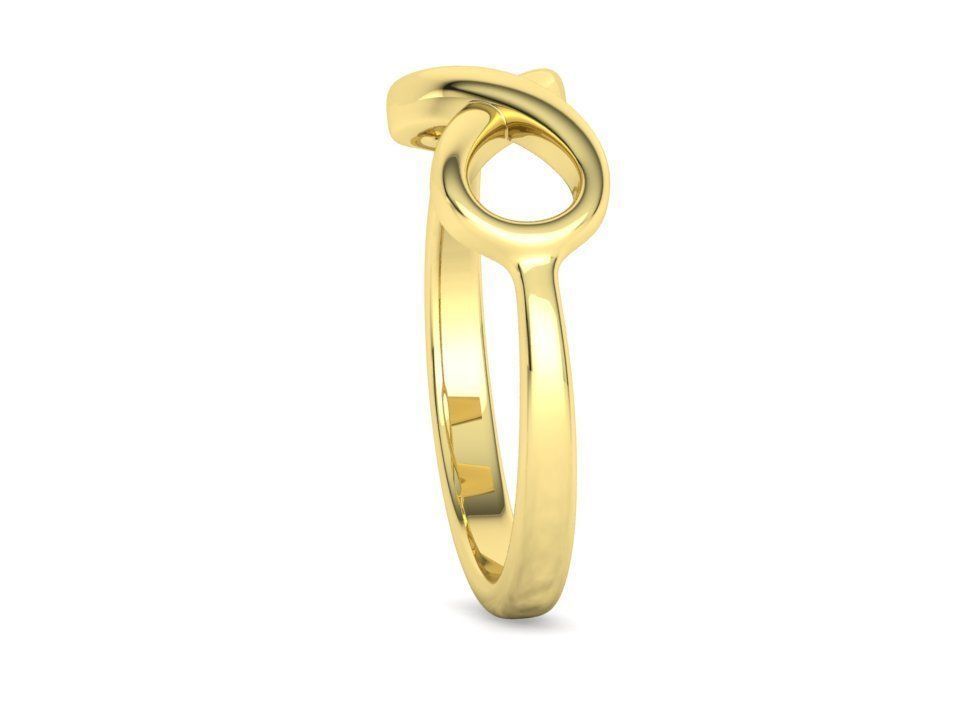 Infinity Endless Love Symbol Ring Stackable Ring 3dmodel 3D model 3D ...