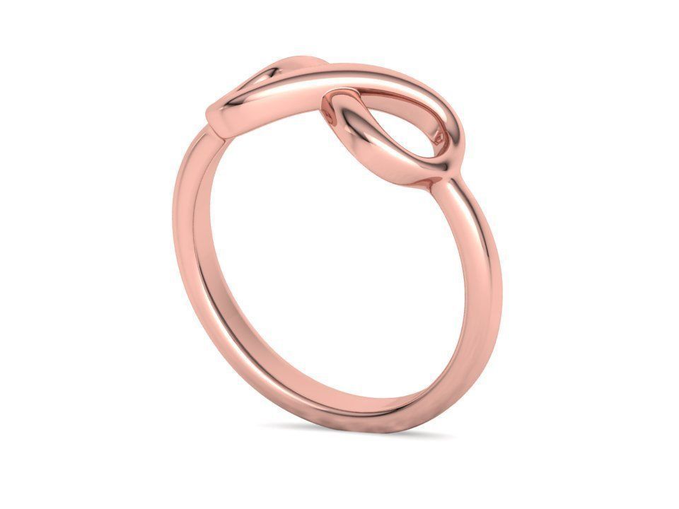Infinity Endless Love Symbol Ring Stackable Ring 3dmodel 3D model 3D ...