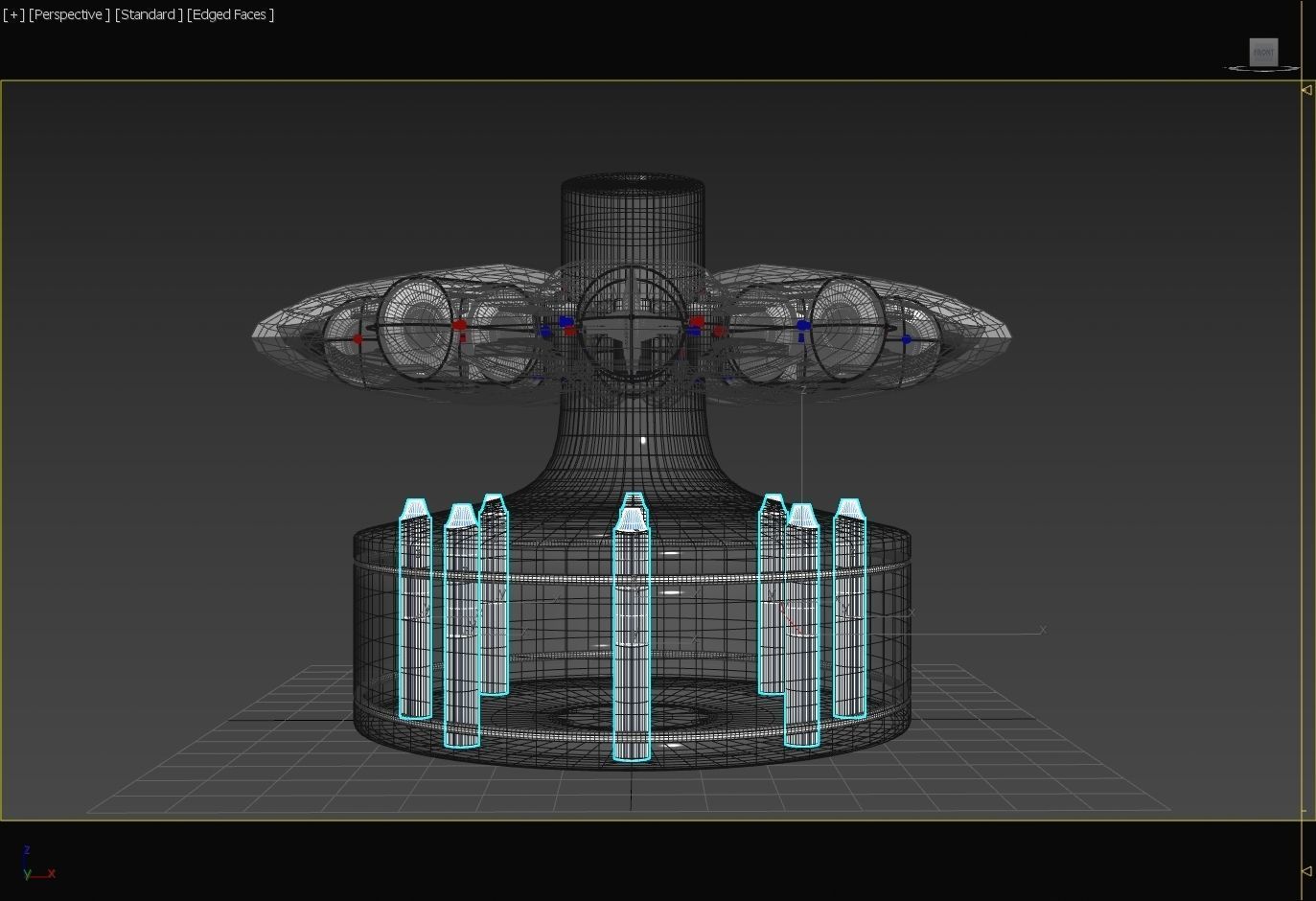 Scientific Educational Precision Gyroscope Toy - Concept 3D model 3D ...