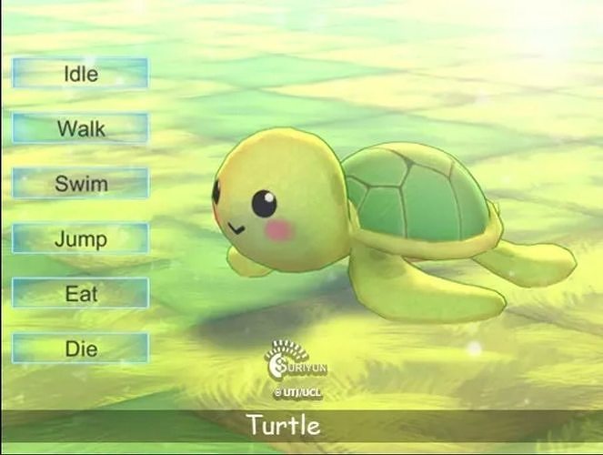 3D model Cute Turtle VR / AR / low-poly | CGTrader