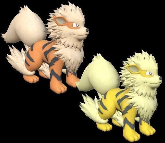 Pokemon Arcanine Modelo 3D model | CGTrader