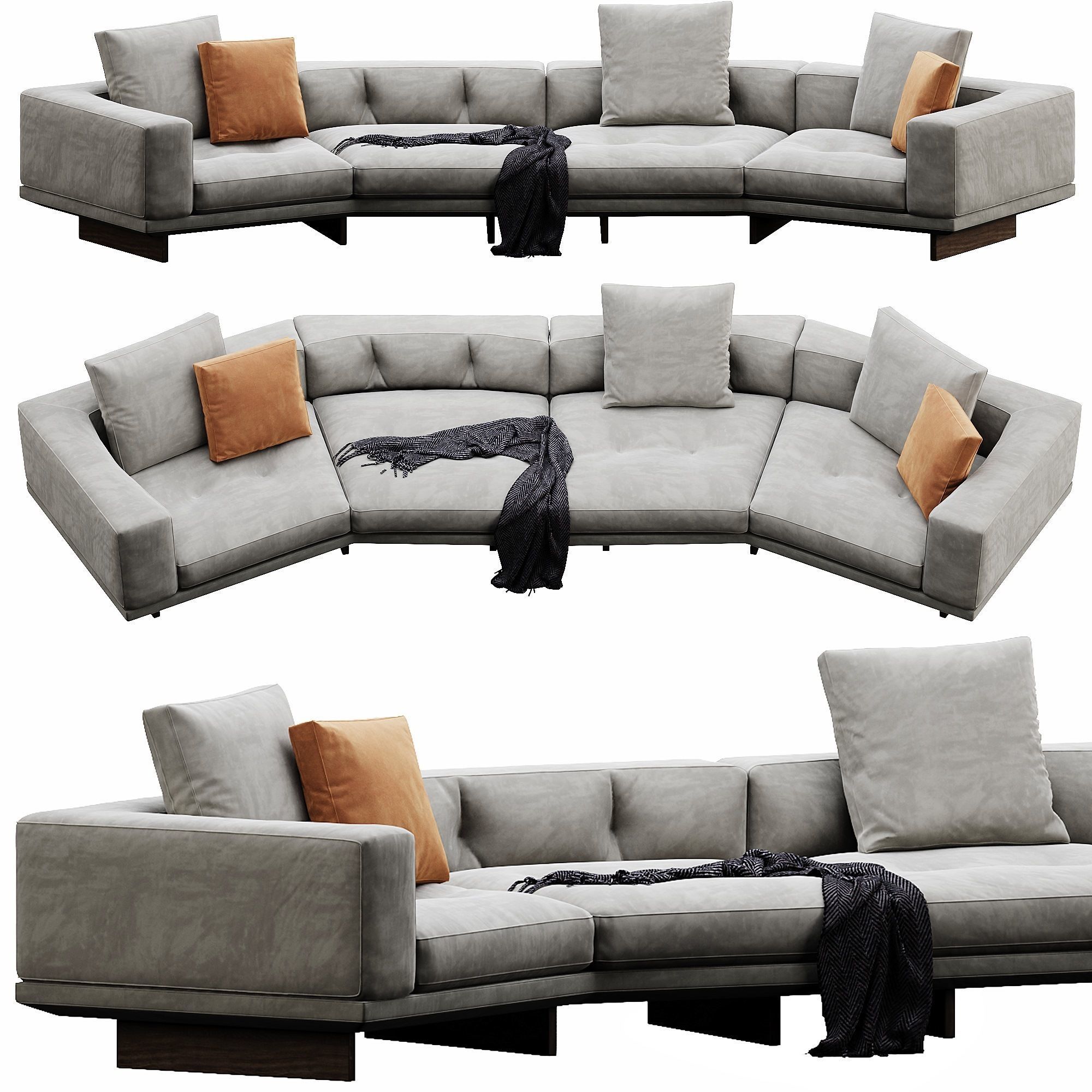 Dylan Sofa set 3D model | CGTrader