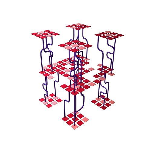 3D model AI Generative Network Icon v1 005 VR / AR / low-poly | CGTrader