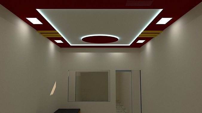 False ceiling designs 3D model 3D printable | CGTrader