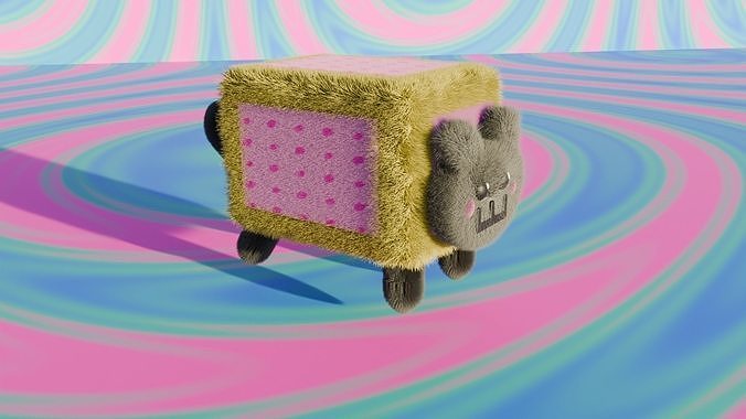 Nyan cat 3D model | CGTrader